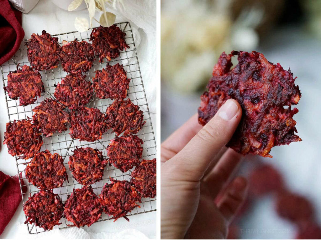 Beet Fritters - ThrivingNest