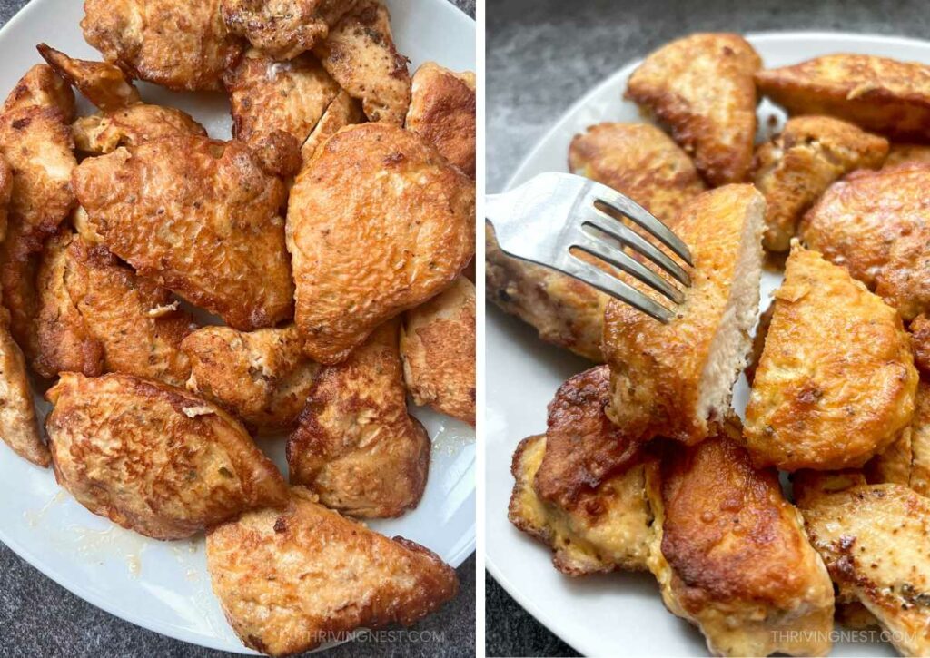 Easy Mini Chicken Cutlets - ThrivingNest