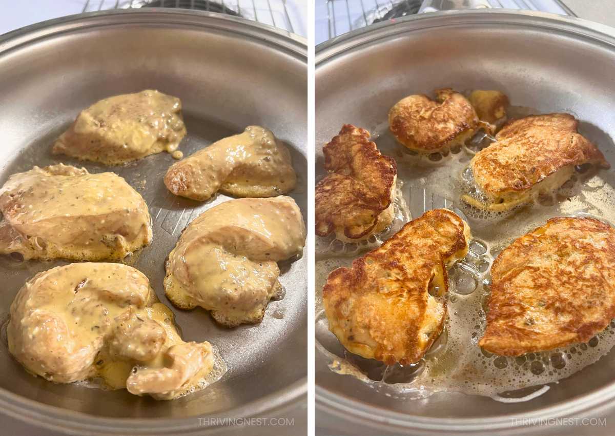 Easy Mini Chicken Cutlets - ThrivingNest